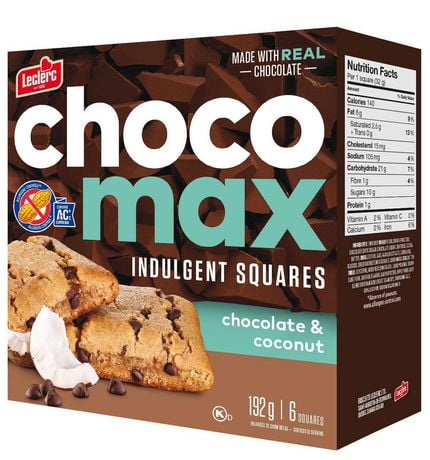 Chocomax Indulgent Chocolate and Coconut Square - Walmart.ca