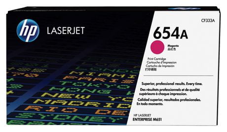 HP 654A (CF333A) Magenta Original LaserJet Toner Cartridge | Walmart Canada