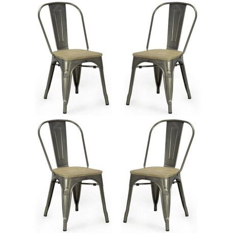 Click here for Take Me Home Furniture Tolix Roch Dining Chair In... prices