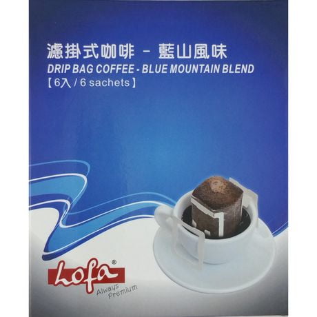 LOFA DRIP BAG COFFEE BLUE MOUNTAIN BLEND - Walmart.ca