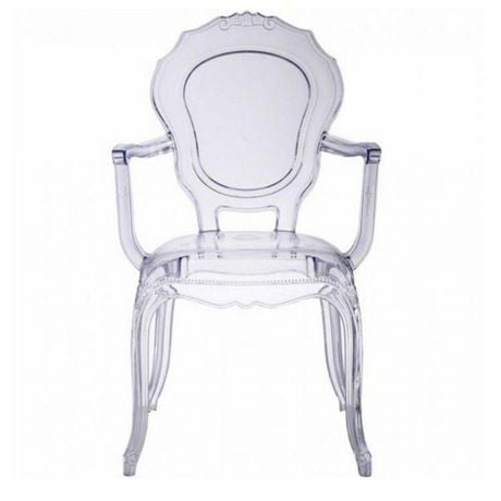 Click here for Take Me Home Furniture Acrylic Arm Dining Chair Cl... prices