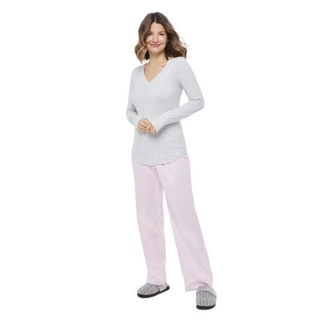 George Women's Henley Pajamas 2-Piece Set | Walmart Canada