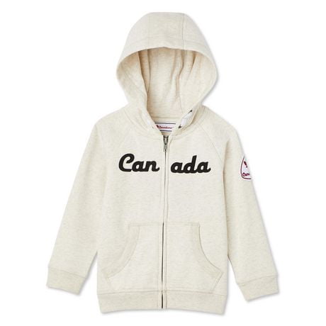 Click here for Canadiana Toddler Boys Melange Full-Zip Hoodie Bei... prices