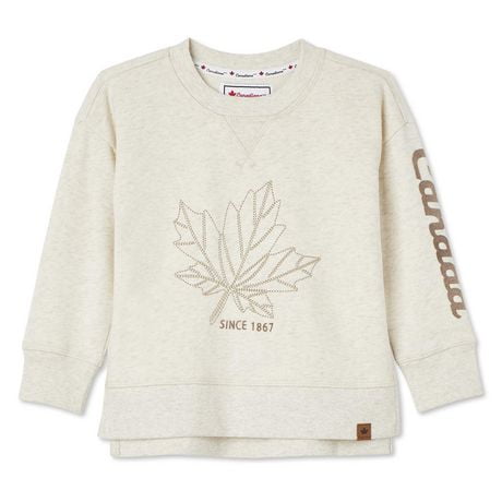 Click here for Canadiana Toddler Girls French Terry Tunic Beige 3... prices