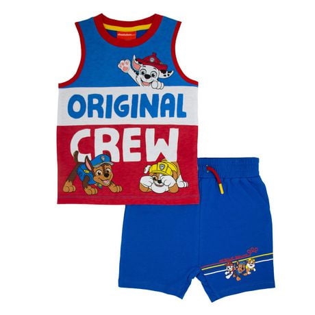 Click here for Paw Patrol Boy`S 2 Piece Short And Tank Set Red 2T prices
