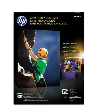 HP Advanced Photo Paper 5X7 x 60 | Walmart Canada
