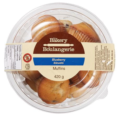The Bakery Blueberry Muffins - Walmart.ca