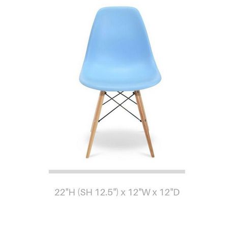 Click here for Take Me Home Furniture Eiffel Kids Chair In Blue W... prices