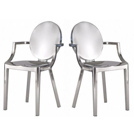 Click here for Take Me Home Furniture Dot Dining Chair In Shiny C... prices