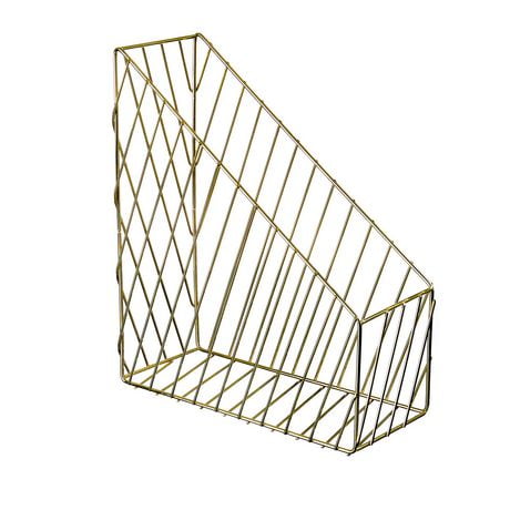 hometrends Girlboss Gold Magazine Holder | Walmart Canada
