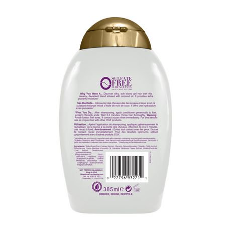 OGX Extra Strength Damage Remedy + Coconut Miracle Oil Conditioner ...