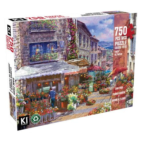 Sam Park 750 Piece Puzzle “Flower Garden 2” | Walmart Canada