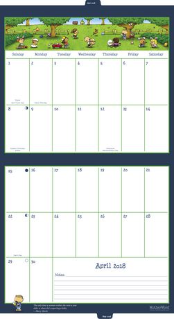 MotherWord® Ultimate Family Calendar - Small (wall Tabbled Verision ...