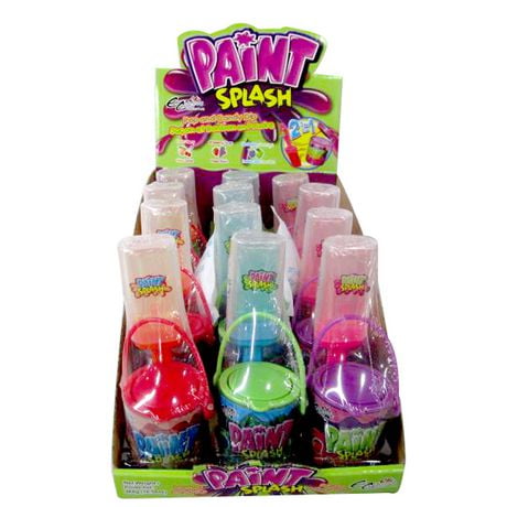 Paint Splash 2 in 1 - Lollipop and Candy Dip. 3 Great Flavours, Paint ...