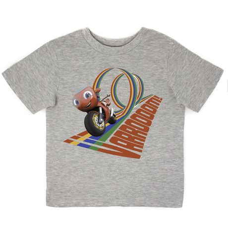 Click here for Ricky Zoom Boys Toddler Short Sleeve T-Shirt Grey... prices