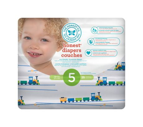 Click here for The Honest Company Diapers Trains Size 5 prices