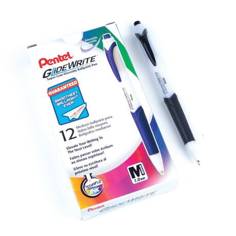Click here for Pentel Glidewrite Ballpoint Pen With Techniflo Ink... prices