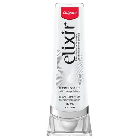 Colgate Elixir Luminous White Toothpaste, 80mL - Walmart.ca