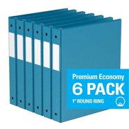 Storex Duragrip Binder Hard Cover /1.5"-Inch O-Ring / Assorted Colors ...
