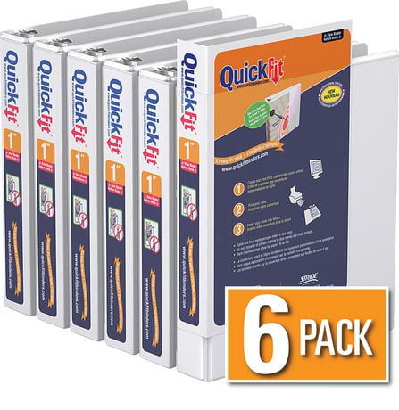 Click here for Quickfit 8.5 X 5.5 Hevy Duty View Binder  Round Ri... prices