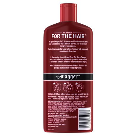 Old Spice Swagger 2-in-1 Shampoo and Conditioner 750 mL | Walmart Canada