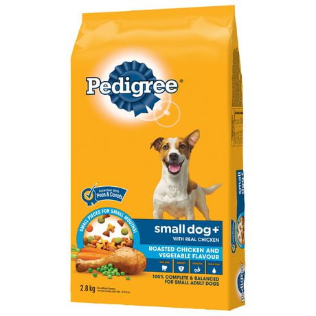 PEDIGREE® Small DOG+™ Roasted Chicken And Vegetable Flavour 2.8kg, 2.8 ...