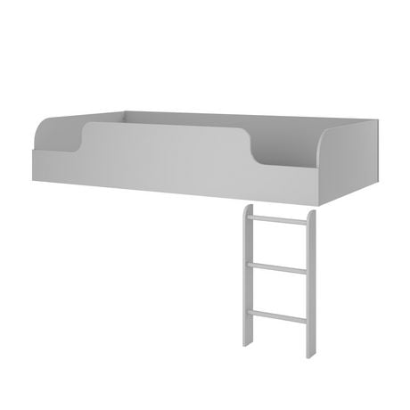 Click here for Ameriwood Home Elements Loft Bed Platform With Lad... prices