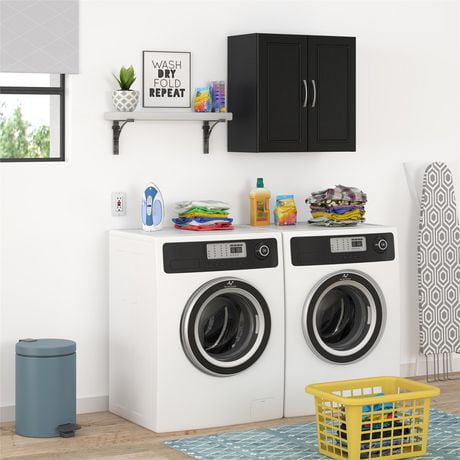 Click here for Ameriwood Home Kendall 24 Wall Cabinet Black #1 prices