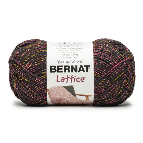 Bernat® Lattice™ #4 Worsted (Medium) Blend Yarn, 7.8oz/220g 389 Yards ...