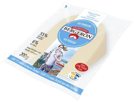 Fromagerie Bergeron Six Percent 6 % M.F. Ripened Firm Cheese | Walmart ...