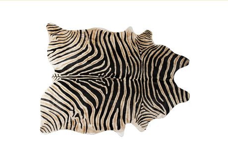 Click here for H-Natural Togo Animal Print Cowhide Rug African Ze... prices
