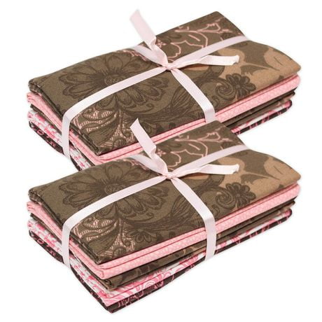Click here for Fabric Creations Brown/Pink 5 Piece Fabric Bundles... prices