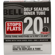 Bell Sports 26" Self Sealing Inner Tube, Schrader 35mm 26"x1.75-2.25 ...