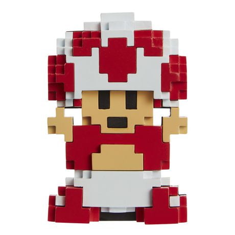 Figurine articulée 8 Bit Toad Nintendo de 2,5 po | Walmart Canada
