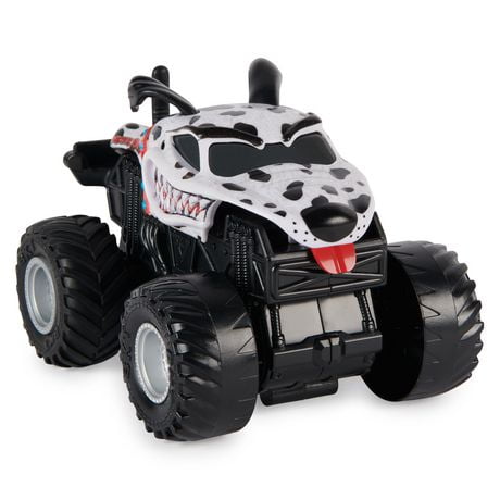 Monster Jam, Official Monster Mutt Dalmatian Rev N’ Spin Monster Truck ...