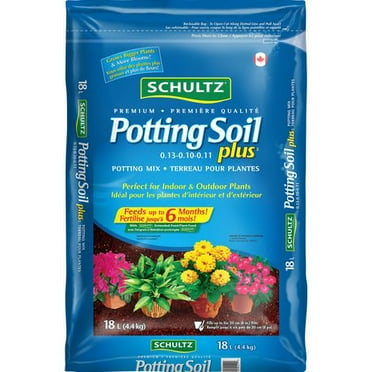 Miracle-Gro Potting Mix - 17.6L, Grows Plants Twice as Big - Walmart.ca