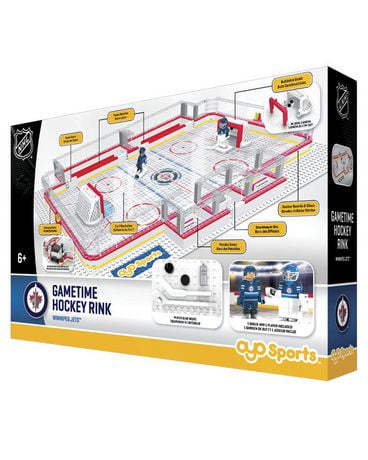 OYO Sportstoys Gametime Rink Winnipeg Jets Building Block Set | Walmart ...