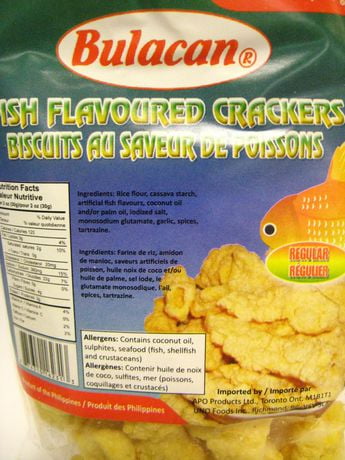 Bulacan Fish Flavoured Crackers 100g | Walmart Canada