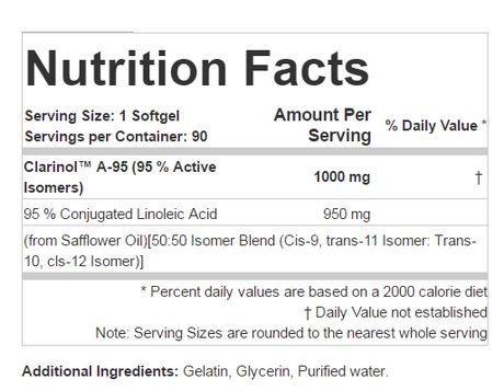 ALLMAX CLA 95 Conjugated Linoleic Acid Softgels | Walmart Canada