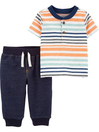 Child of Mine Infant Boy Newborn Playwear Multicolor Stripe - Walmart.ca