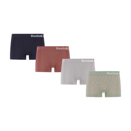 Reebok Ladies' 4 Pack Seamless Boyshorts - Walmart.ca