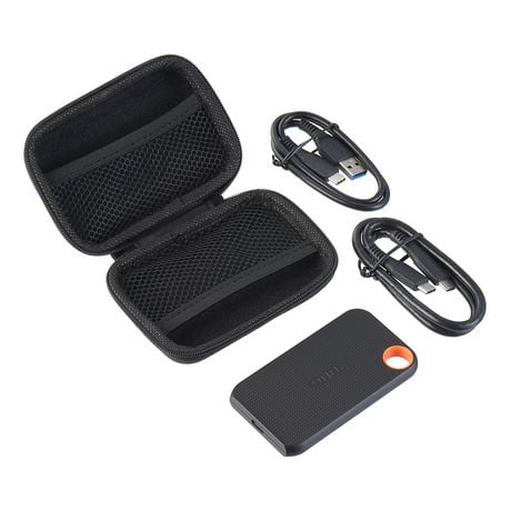 onn. 500 GB Ultra-Fast Portable Solid-State Drive, 2000 MB/s Read speed ...