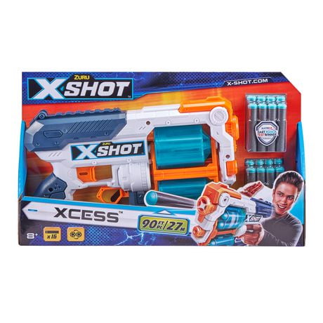 X-Shot Excel Xcess Foam Dart Blaster - Walmart.ca