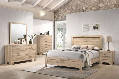 Click here for Acme Furniture Acme Miquell Queen Bed In Natural N... prices