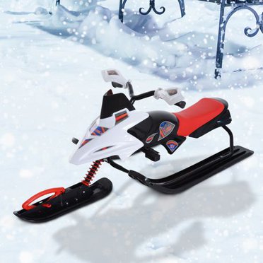 Equinox Snowcoach Boggan Black with Exterior Storage Rack - Walmart.ca