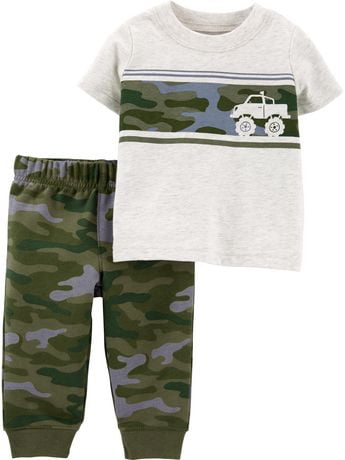 Child of Mine Toddler Boy 2 Piece Playwear - Camo - Walmart.ca