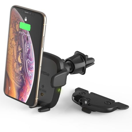 Click here for Iottie Auto Sense Wireless Cd/Air Vent Combo Mount prices