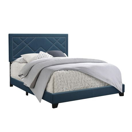 Click here for Acme Furniture Acme Ishiko Queen Bed In Dark Teal... prices