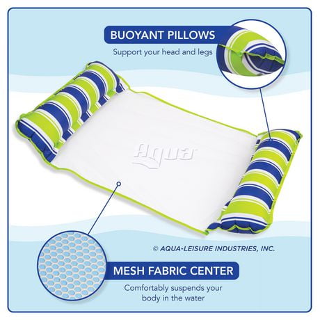 Click here for Aqua 4-In-1 Monterey Hammock - Green Multi Stripe... prices