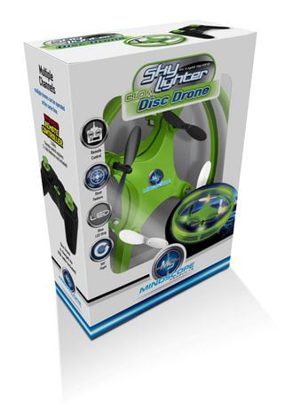 Mindscope Sky Lighter Green Disc Drone | Walmart Canada